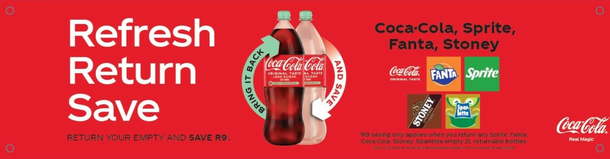Coca-Cola Beverages South Africa expands successful roll-out of 2L ...