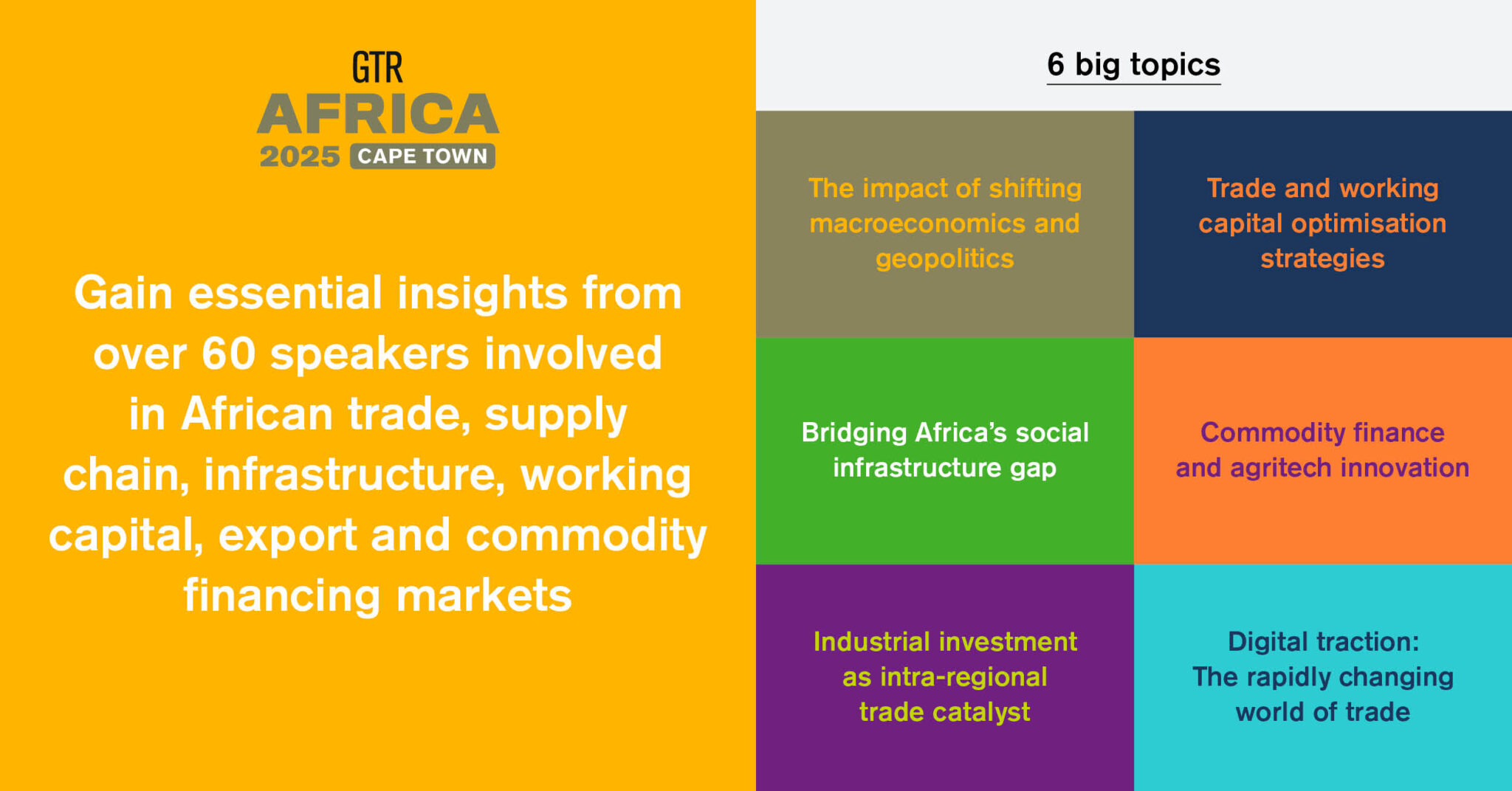 The premier event for the African trade and trade finance community ...